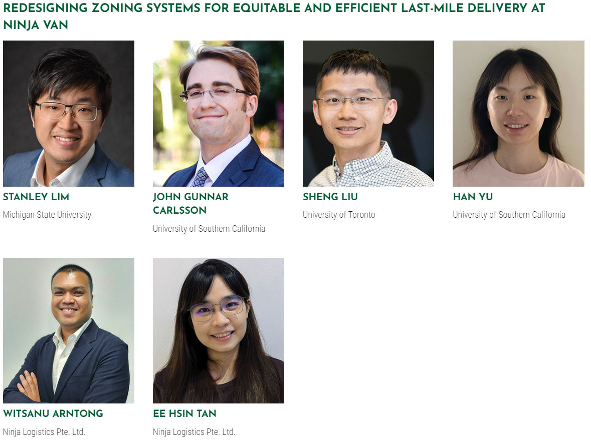 INFORMS 2024 Daniel H. Wagner Prize